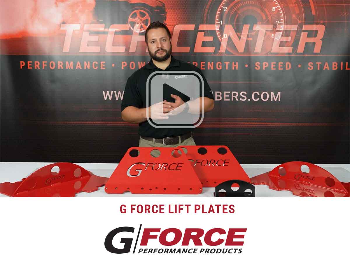 Durable Dual-Purpose Lift Plates | Made in USA | Crossmembers — G Force ...