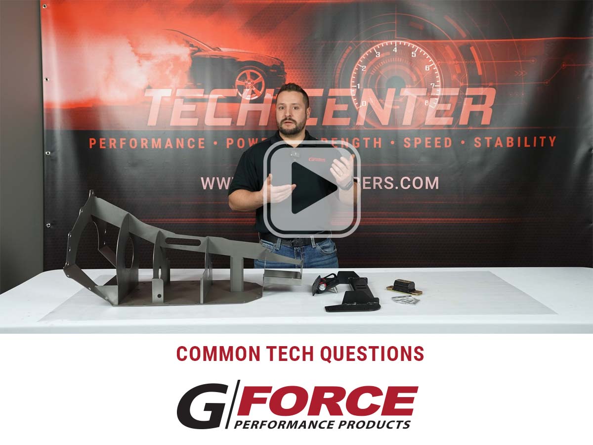 Common Tech Questions Answered by G Force — G Force Performance Products