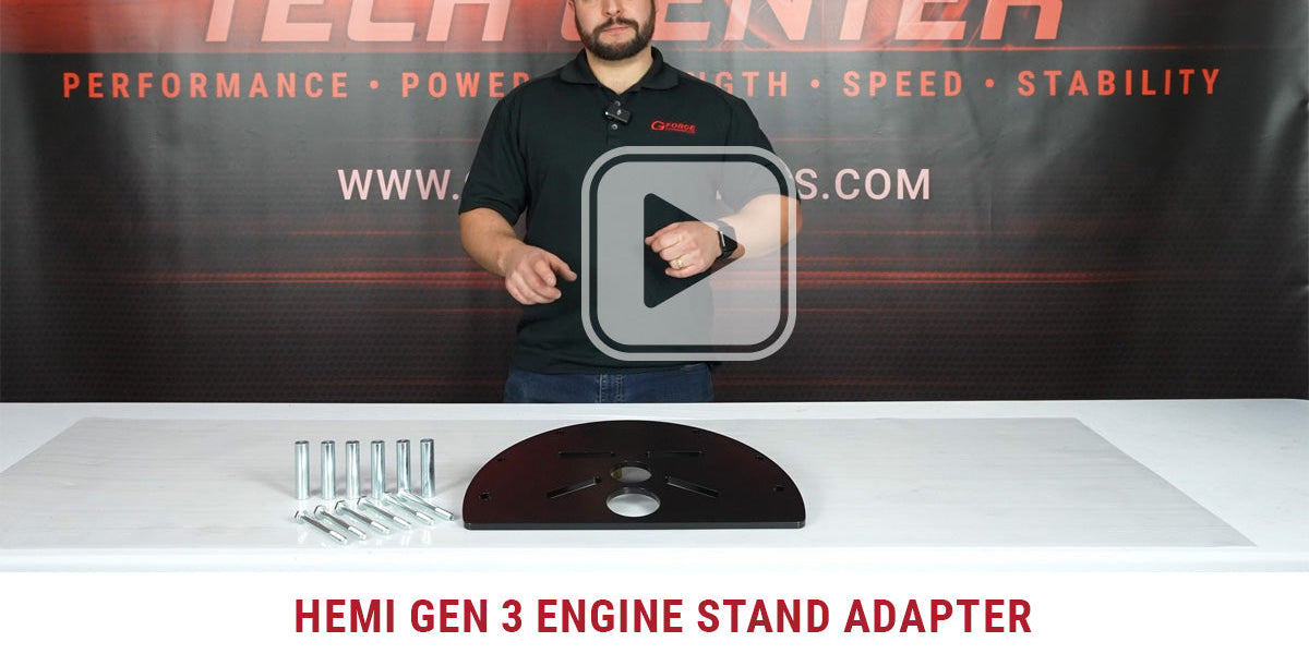 Gen 3 Hemi Engine Stand Adapter — G Force Performance Products