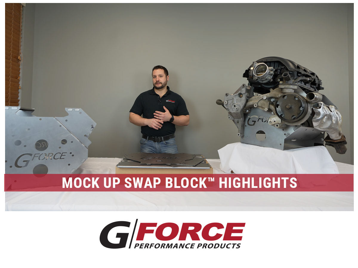 G Force Mock Up Engine Block Highlights — G Force Performance Products