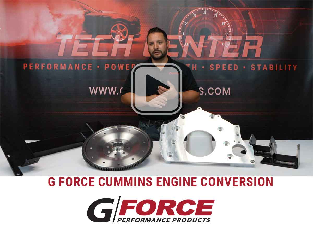 Superior Cummins Conversion Kits from G Force — G Force Performance ...