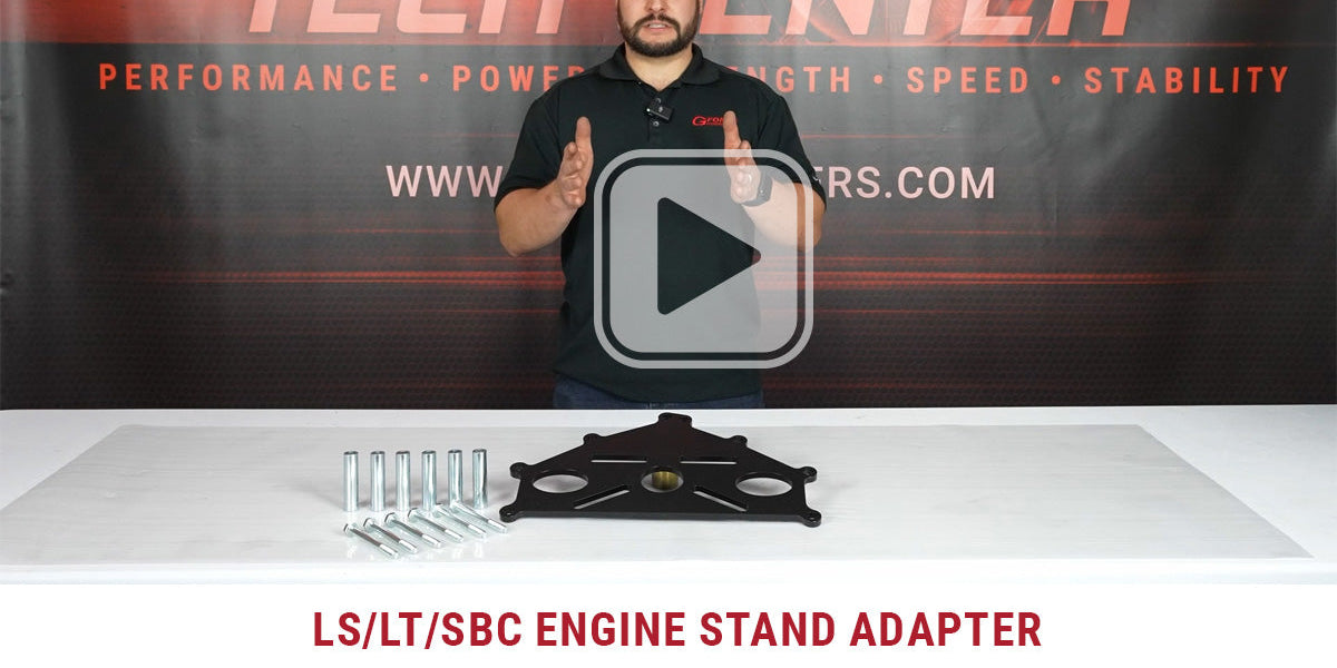 LS LT SBC Engine Stand Adapter — G Force Performance Products