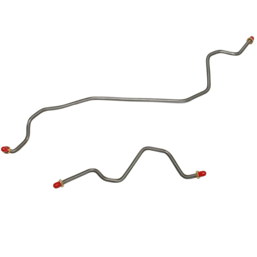 Rear Axle Lines For 97-04 S-10 / Sonoma 2WD/4WD with Rear Drum Brakes ...